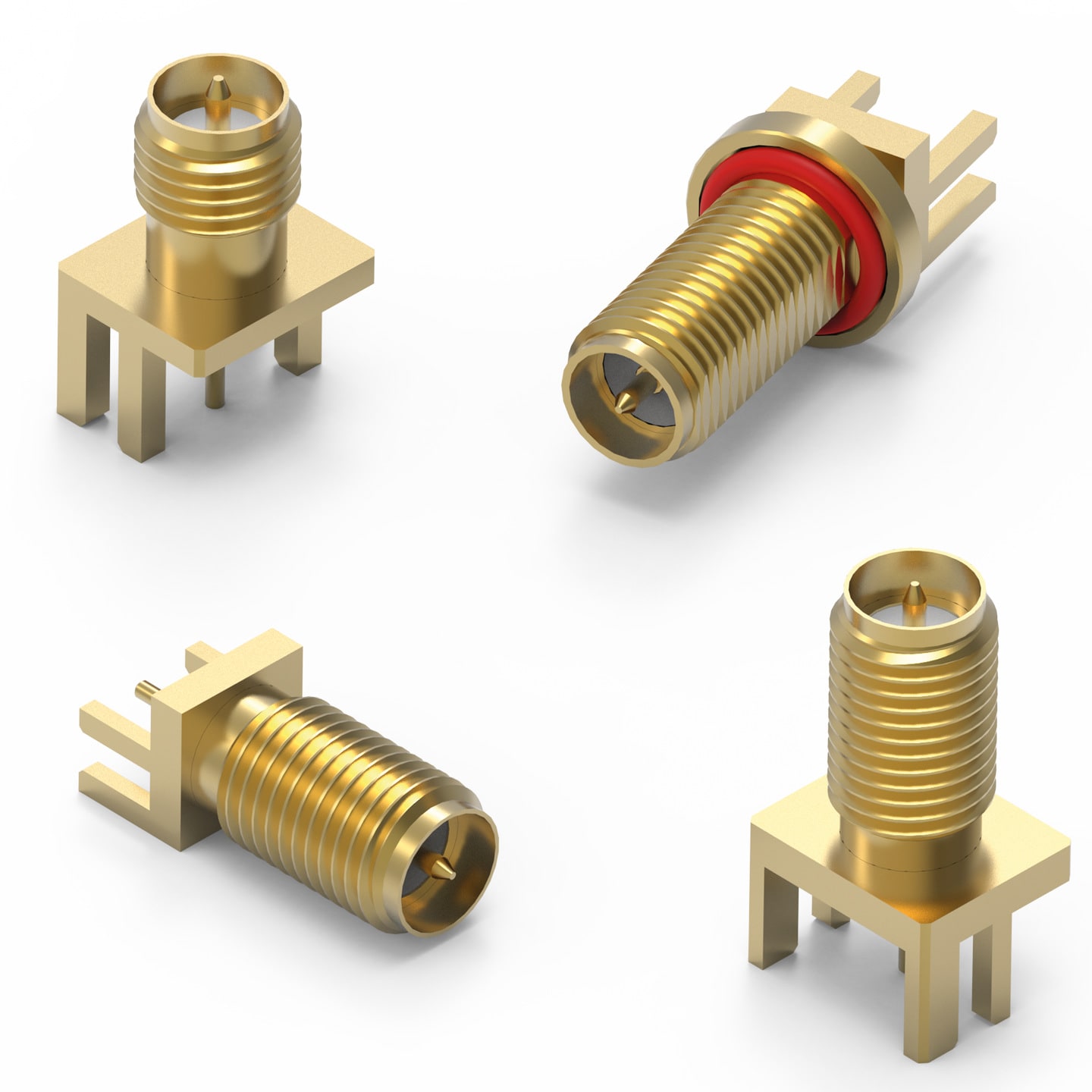 WR-RPSMA PCB End Launch Connectors | Electromechanical Components ... WR-RPSMA PCB End Launch Connectors | Electromechanical Components ...